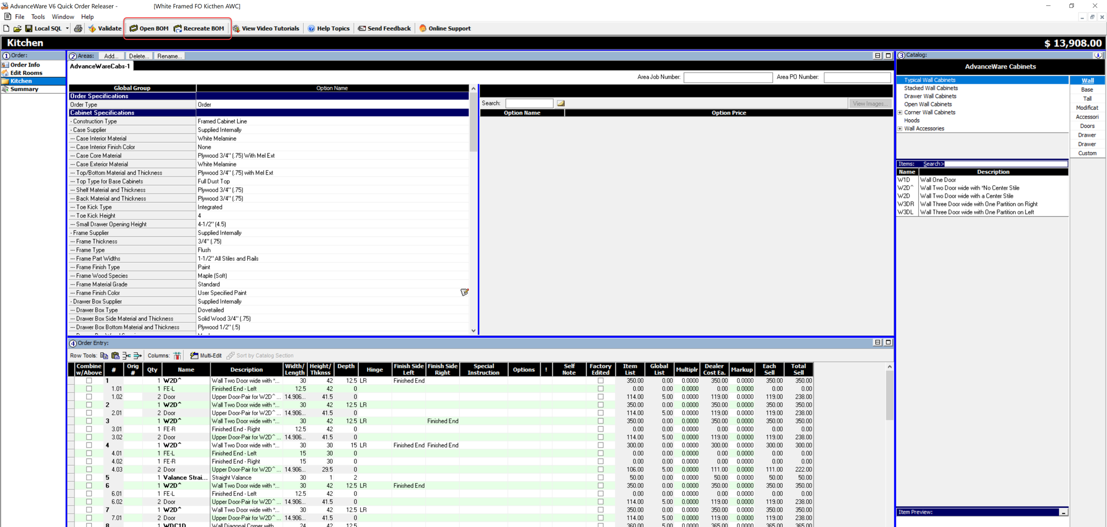 Cutlisting - Products - AdvanceWare